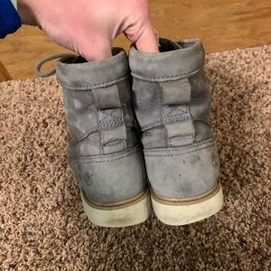 Timberland | Shoes | Timberland Grey Laceup Boots | Poshmark
